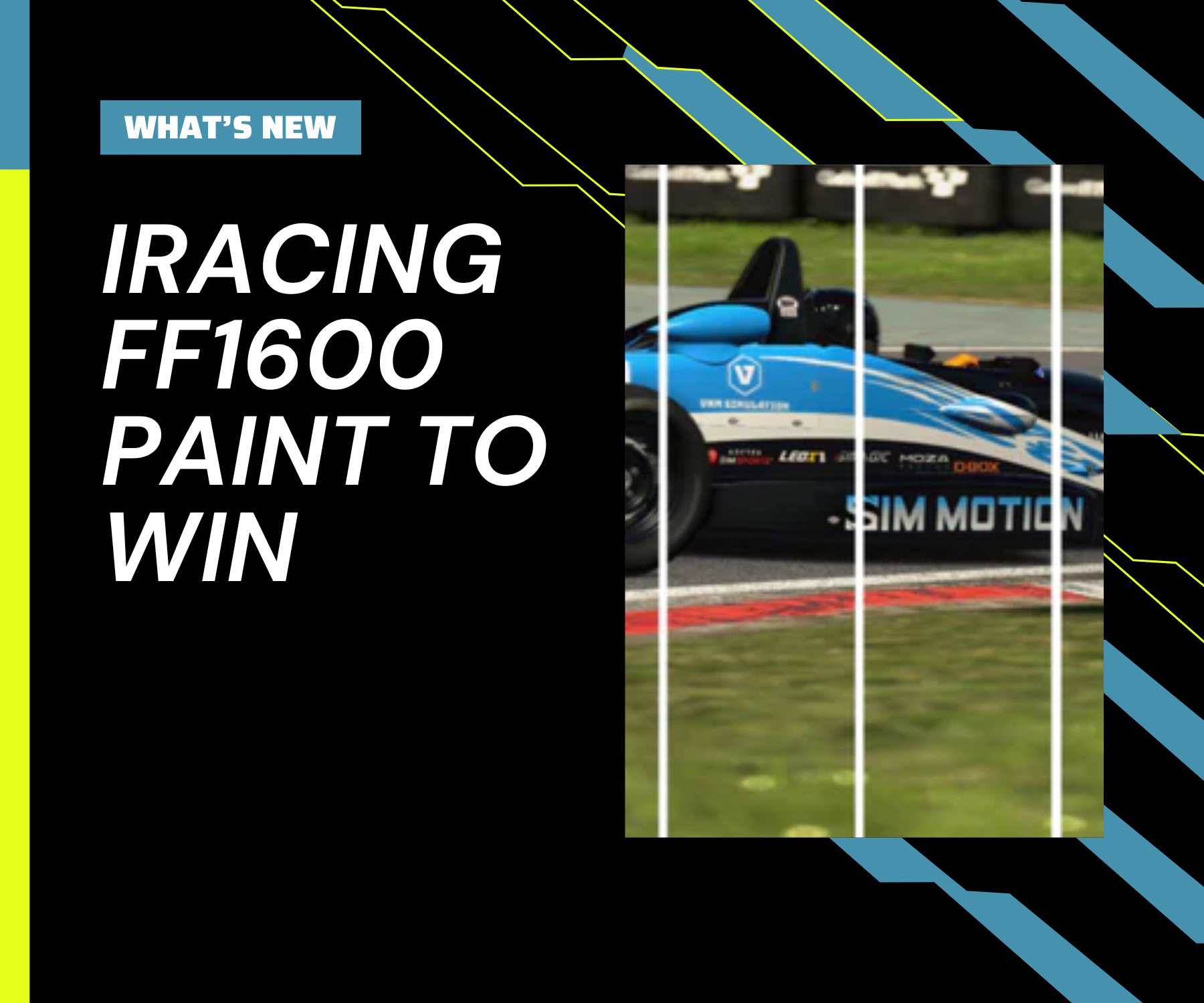 iRacing FF1600 Paint to Win – Sim Motion
